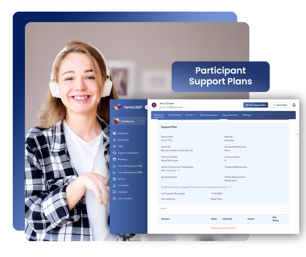 NDIS Participant Management Software